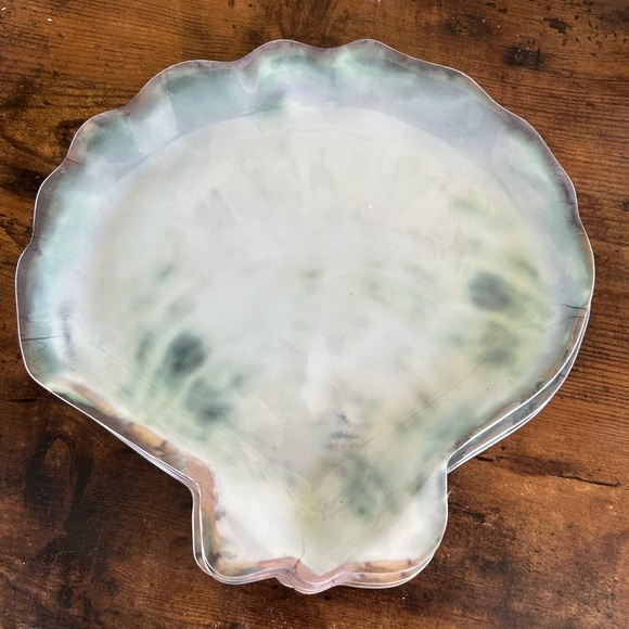Pottery Barn | Dining | New Pottery Barn Shell Shaped Melamine Salad ...